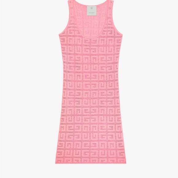 Givenchy | Dresses | Givenchy Pink Sleeveless Mini Dress | Poshmark